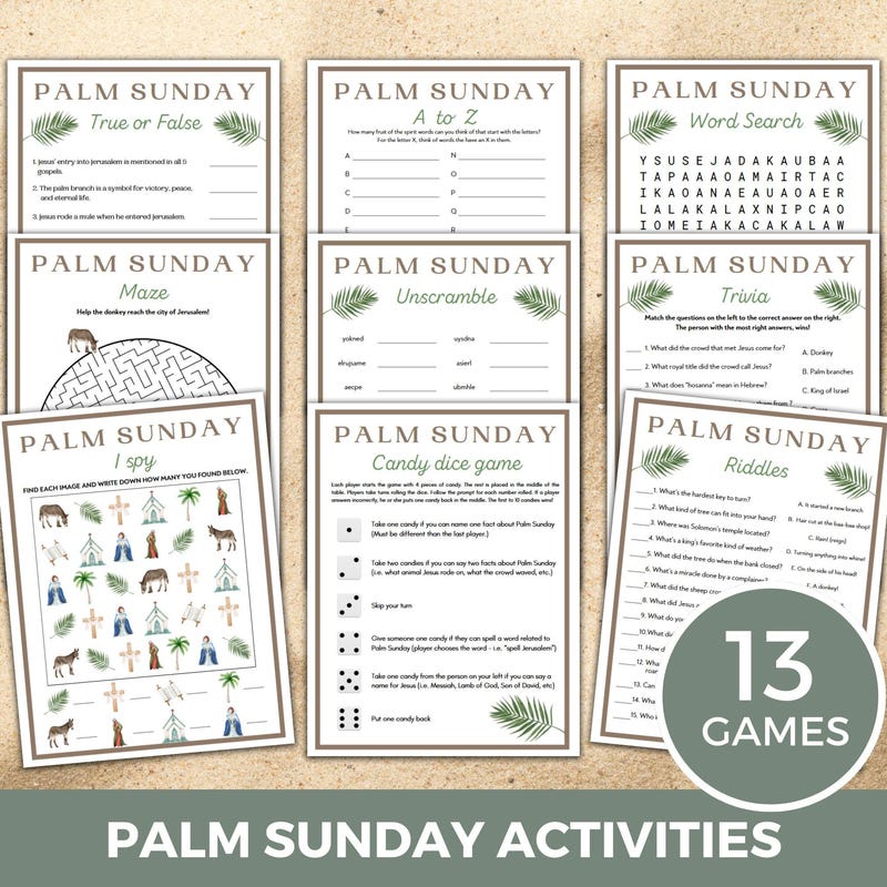Palm Sunday - Etsy