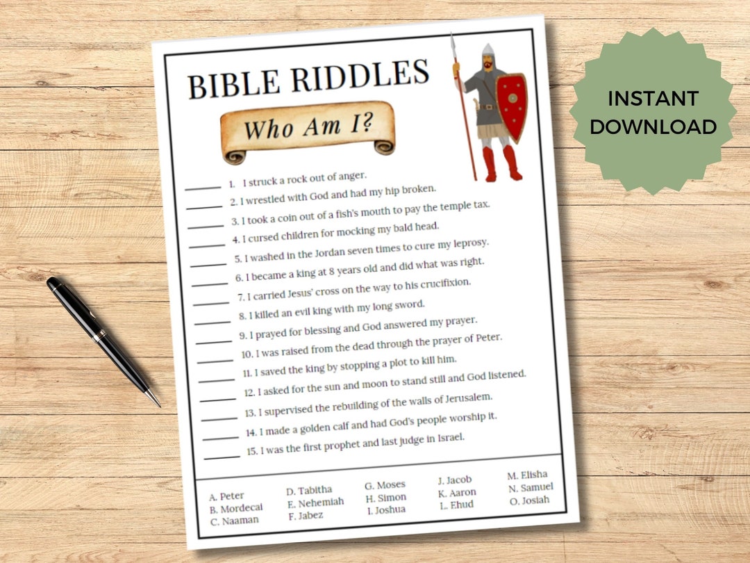 Ladies Night Games | Bible Games for Kids | Kids Bible Study Game ...