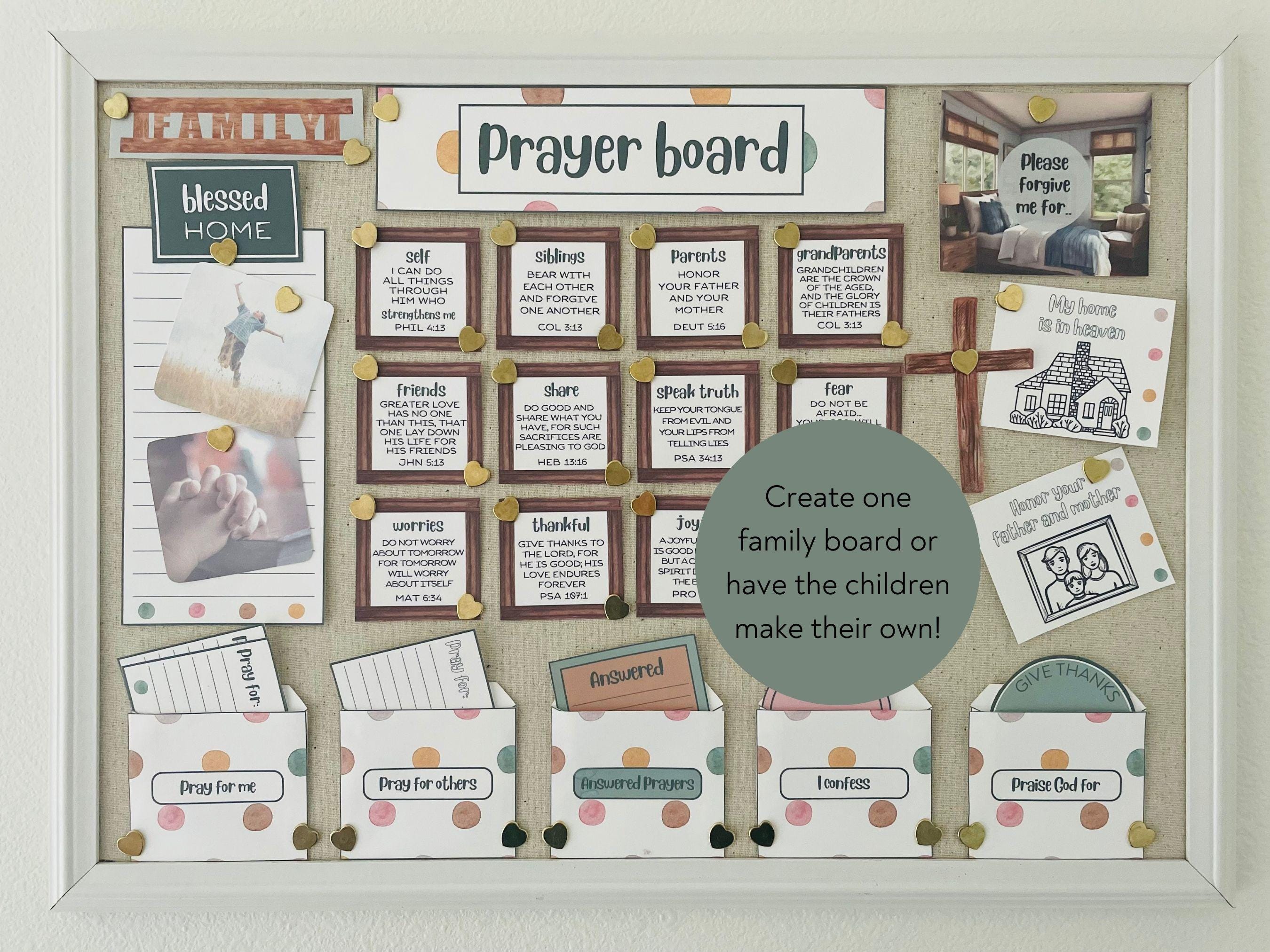 Prayer Board Kit | Prayer Board Starter Kit | Prayer Board Kit ...
