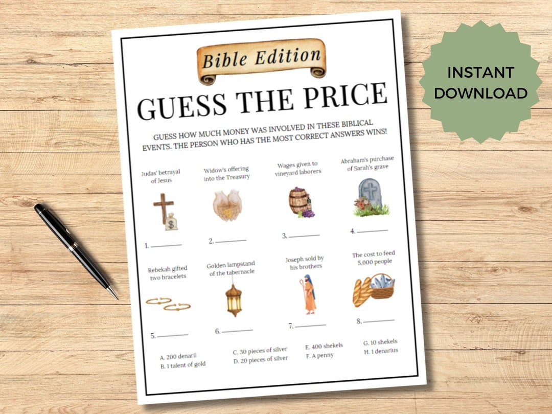 Bible Games for Kids | Kids Bible Study Game | Christian Games | Sunday ...