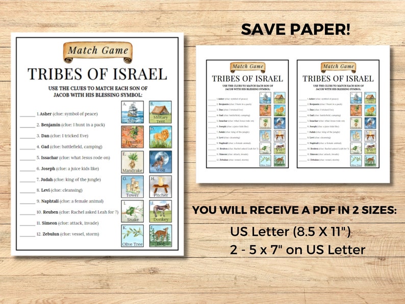 Hebrew Israelite | Bible Games for Kids | Seminary Printables ...