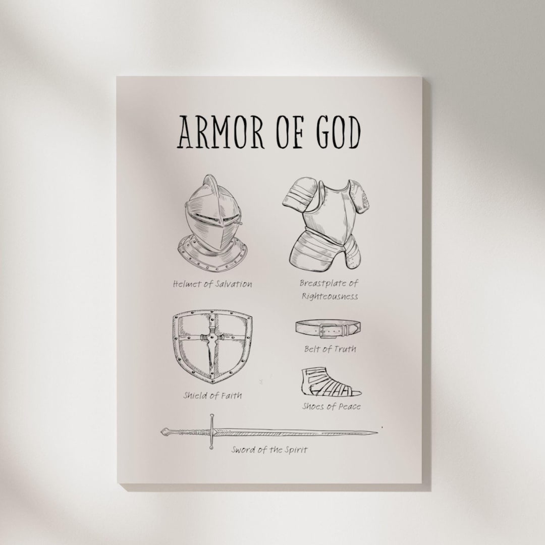 Armor of God | Biblesketches | Full Armor of God | Shield of Faith ...