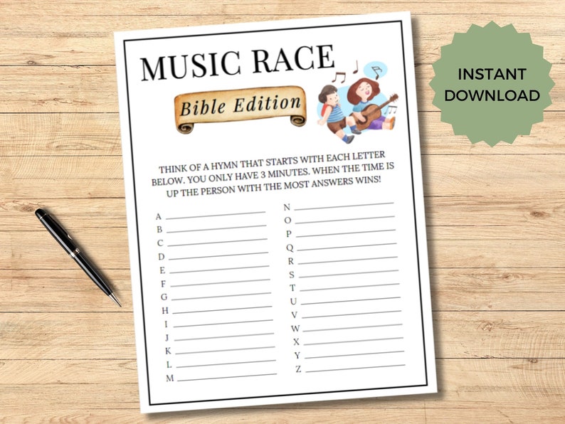 Think Fast Game | Ladies Night Games | Bible Games for Kids | Kids ...