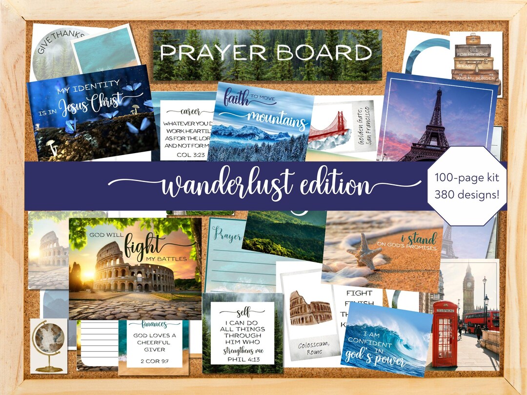 Prayer Board Kit | Prayer Board Starter Kit | Prayer Board Kit ...
