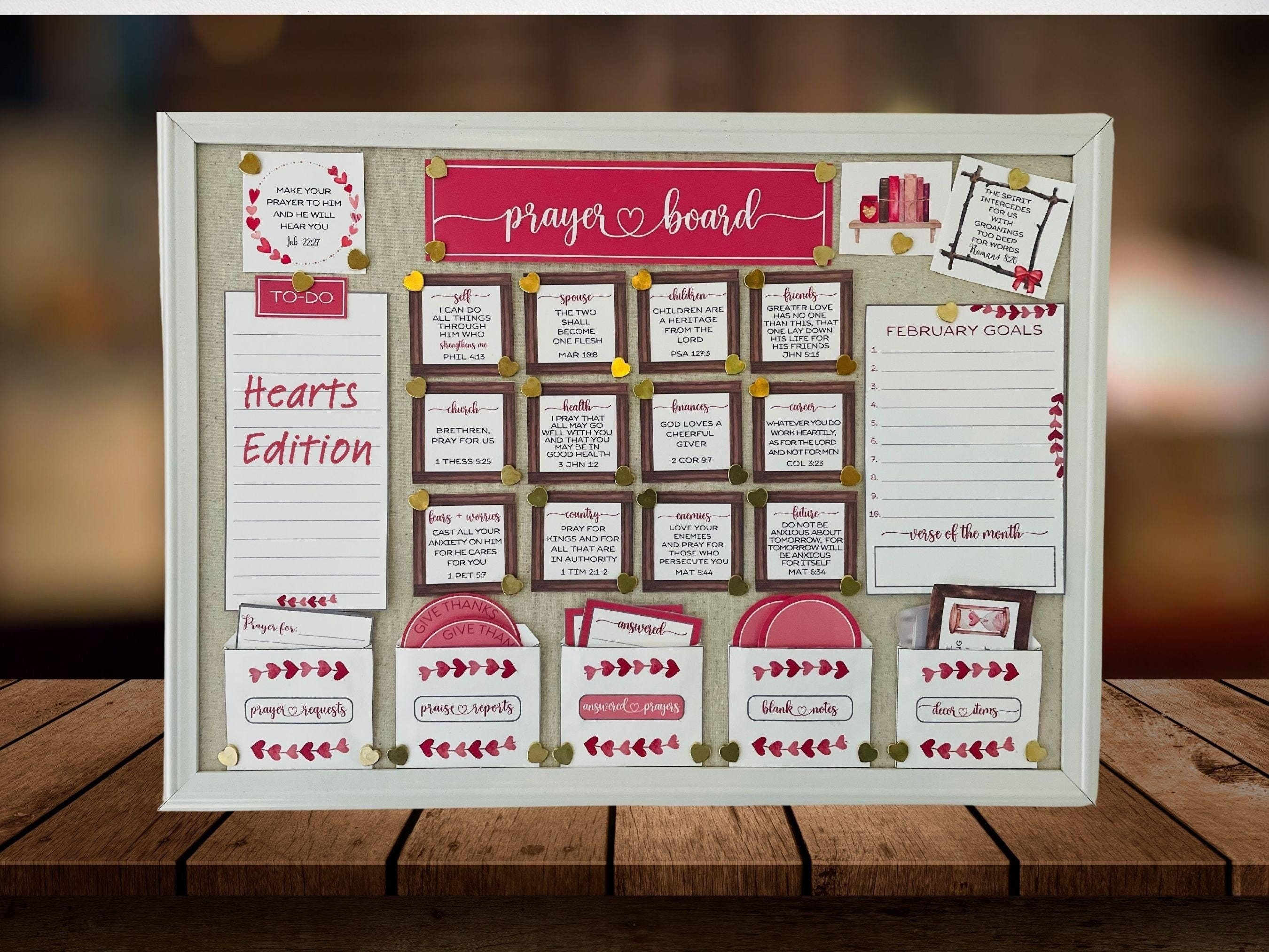 Prayer Board Kit | Prayer Board Starter Kit | Prayer Board Kit ...