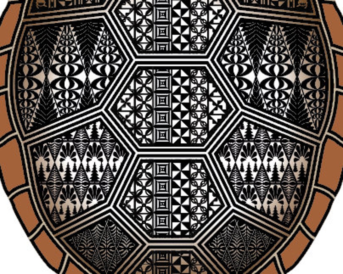 Tongan Turtle Tribal Pattern Digital Instant Download Svg Tribal Tongan ...
