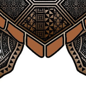 Tongan Turtle Tribal Pattern Digital Instant Download Svg Tribal Tongan ...