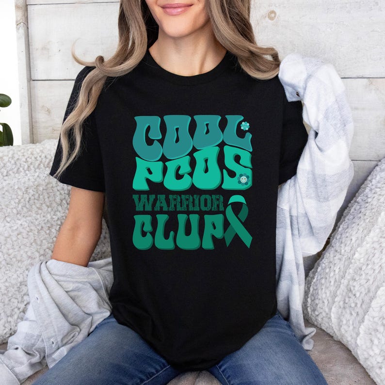 Polycystic Ovary Syndrome Awareness Shirt, Pcos Warrior Gift, Cool Pcos ...
