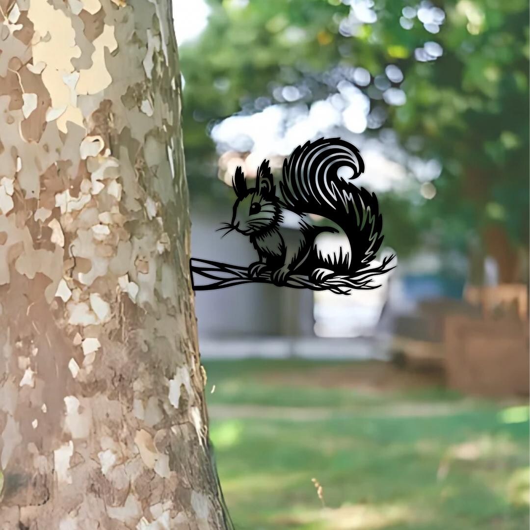 Exclusive Garden Decor Metal Tree Stake Decorative Yard Art Metal ...