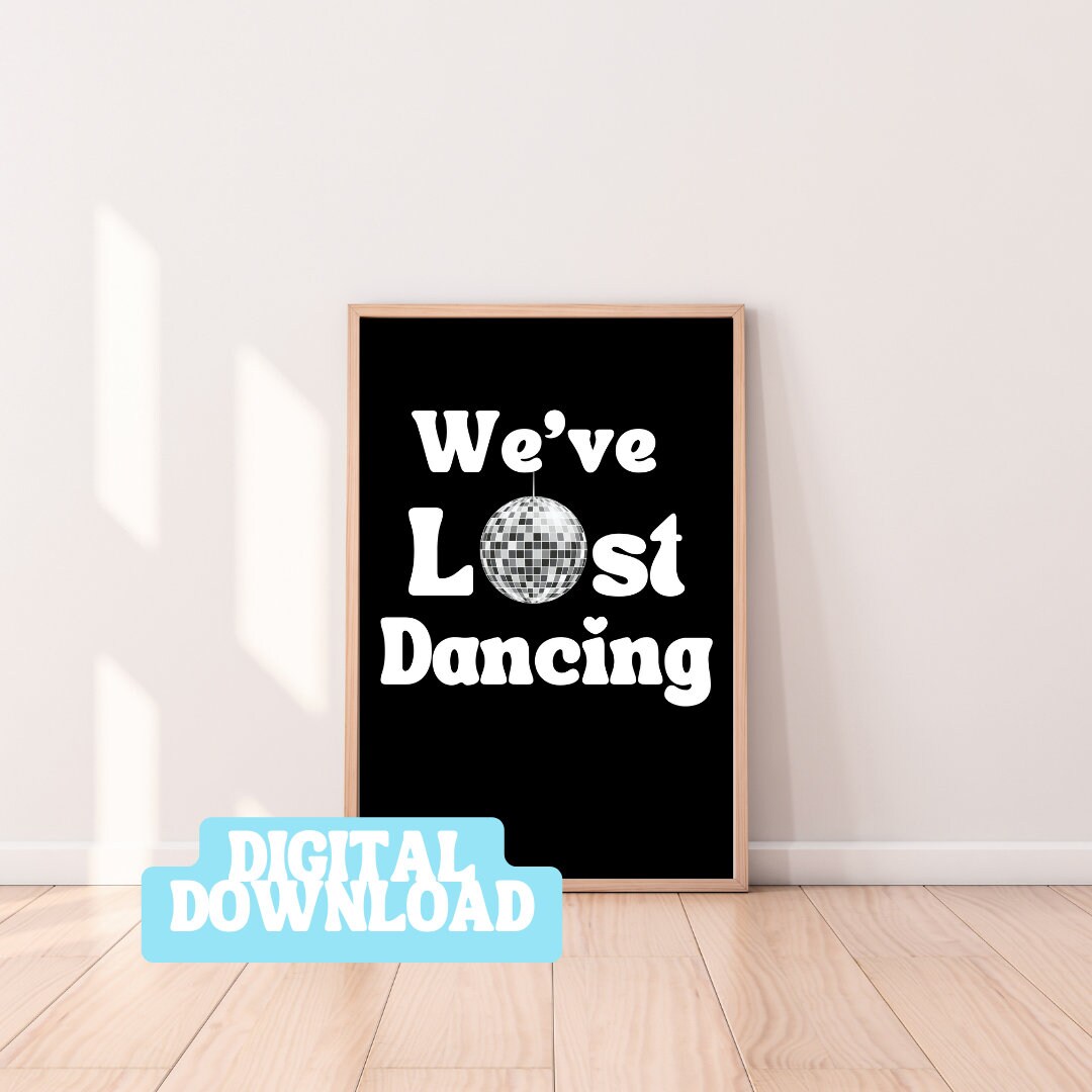 We've Lost Dancing Fred Again DJ House Music Inspired Poster Digital ...