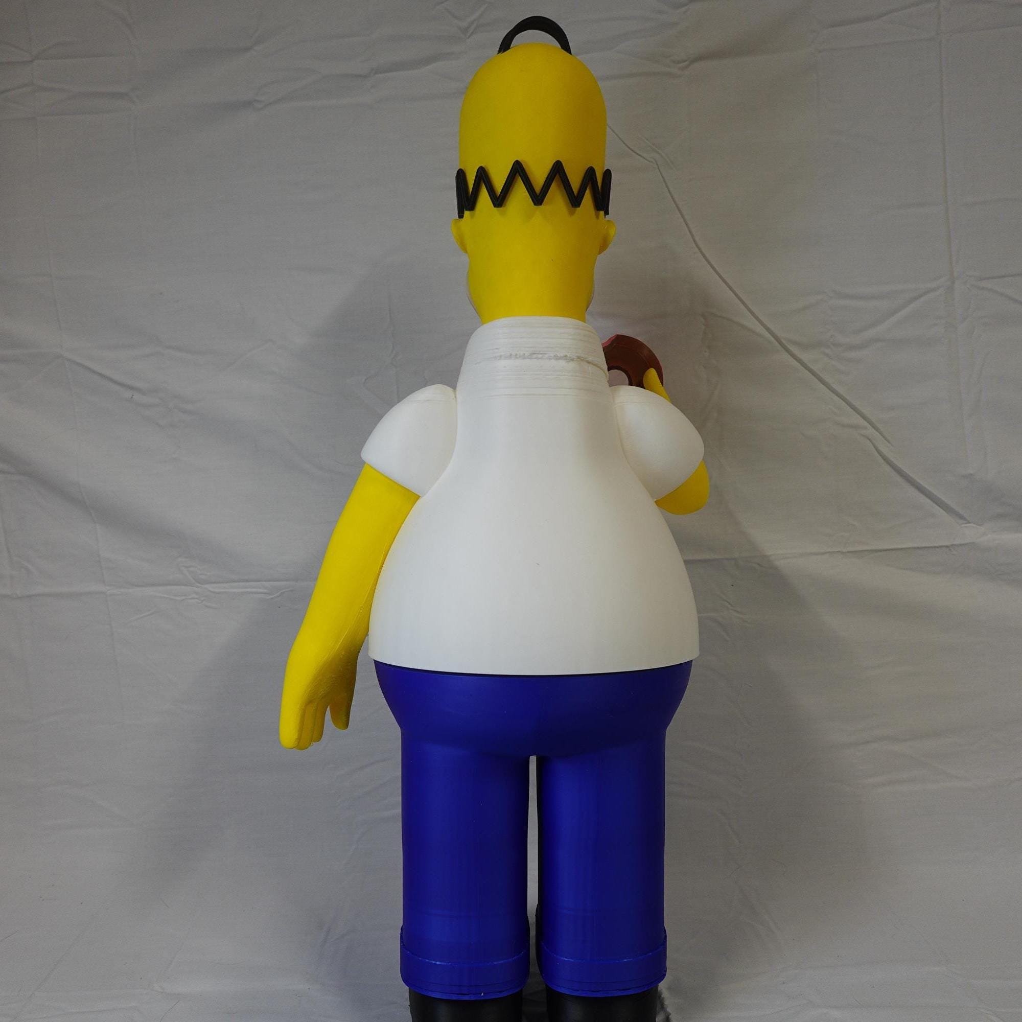 Homer Simpson 3d Printed Fan Art. Large Giant Scale. 28" Tall - Etsy