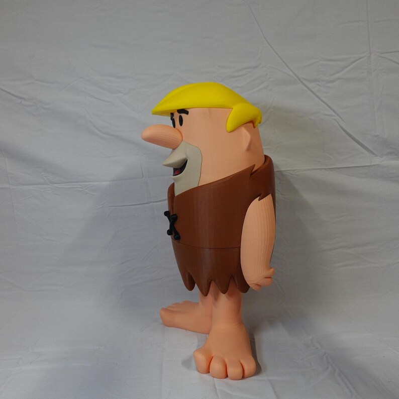 Barney Rubble 3d Printed Fan Art. Giant Large Scale. 18" Tall ...