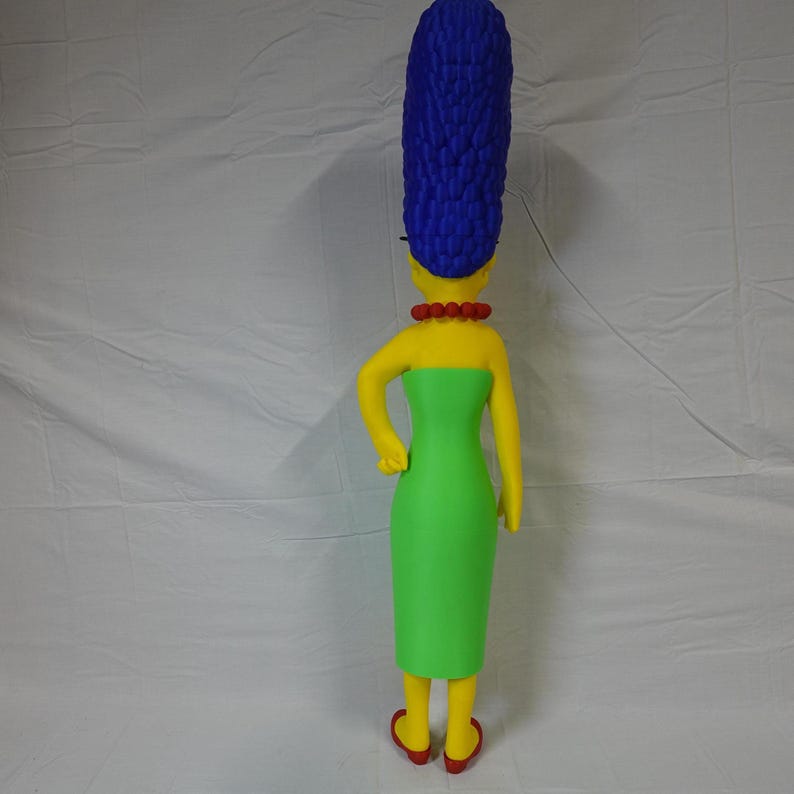 Marge Simpson 3d Printed Fan Art. Large Giant Scale. 32" Tall - Etsy Canada