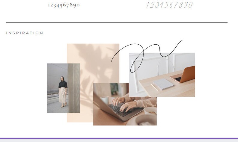 Editable Simple Neutral Minimalist Business Logo Brand Board - Etsy