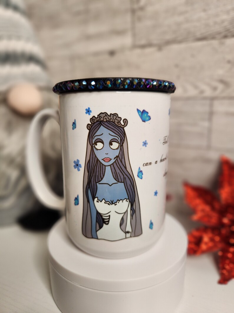 Corpse Bride Mug Emily and Victor Coffee Mug Tim Burton - Etsy