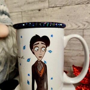 Corpse Bride Mug, Emily and Victor Coffee Mug, Tim Burton Coffee Mug ...