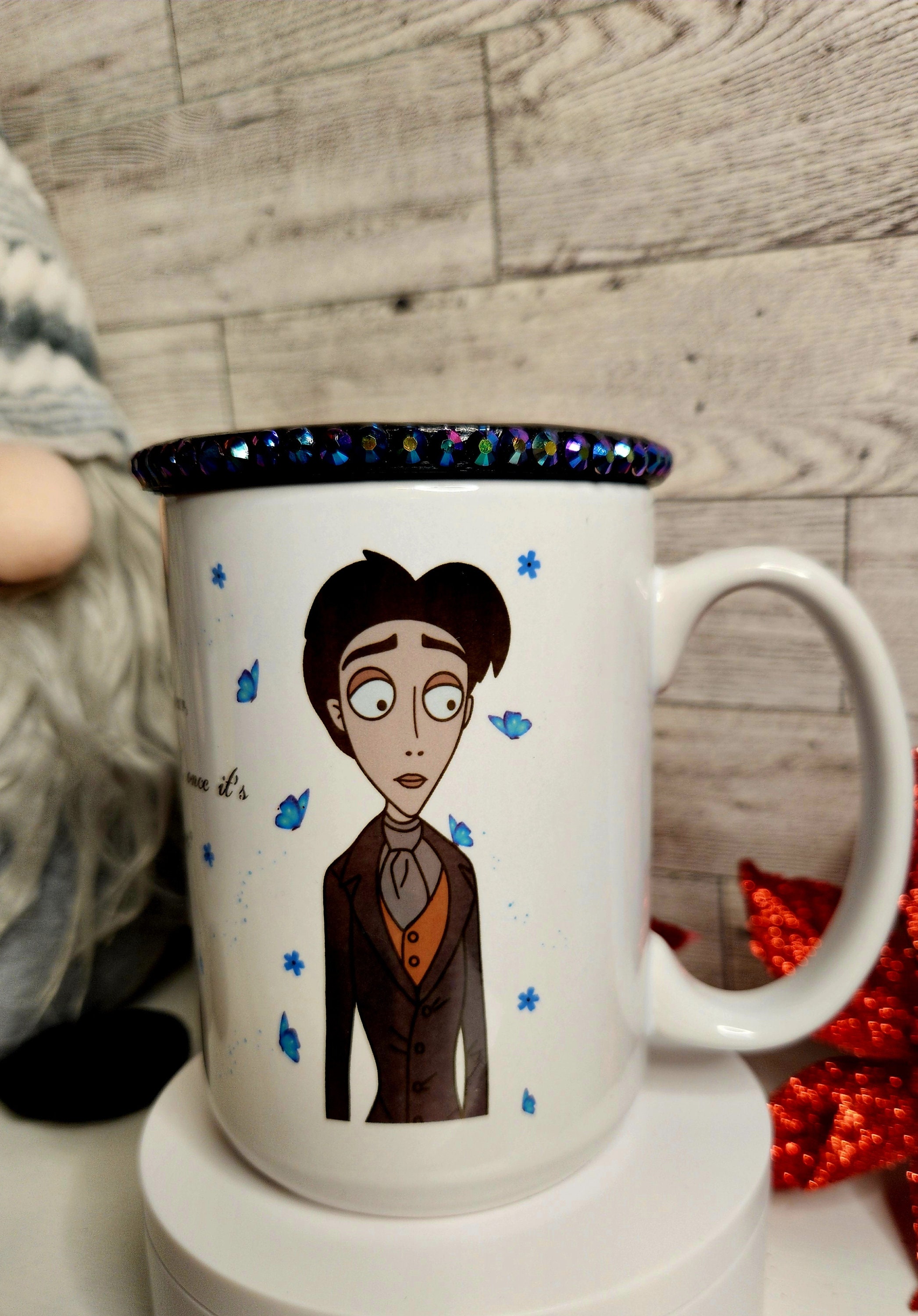 Corpse Bride Mug Emily and Victor Coffee Mug Tim Burton - Etsy