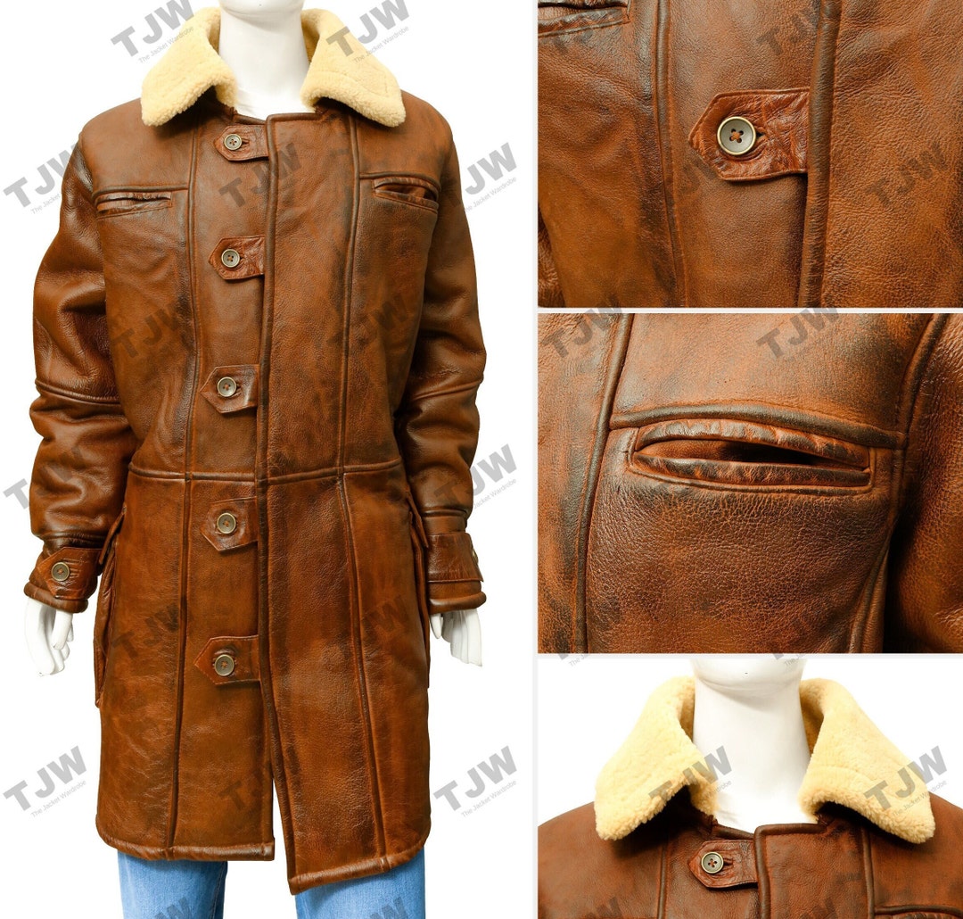 Handmade Brown Duster Long Trench Coat Full Length Brown Real - Etsy