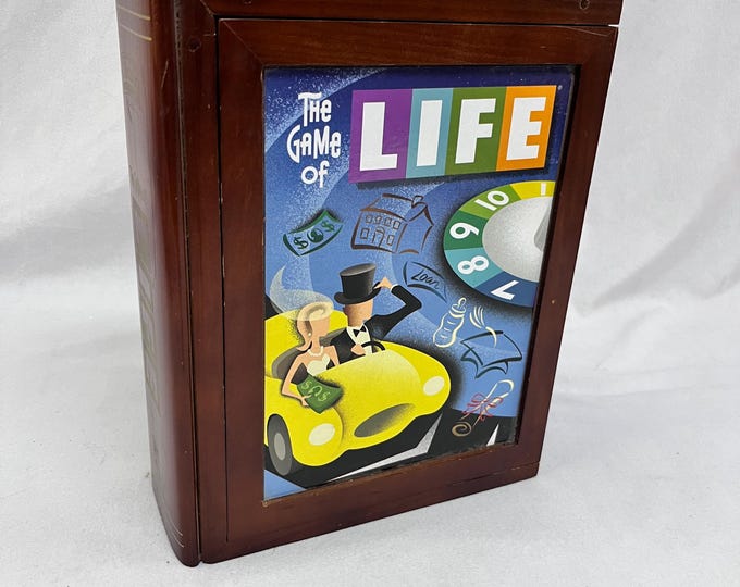 Vintage Collection Wood Box Edition Life Game - Etsy