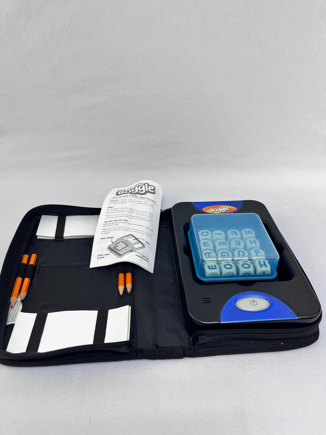 Parker Brothers Boggle Travel Game in Zip up Case - Etsy