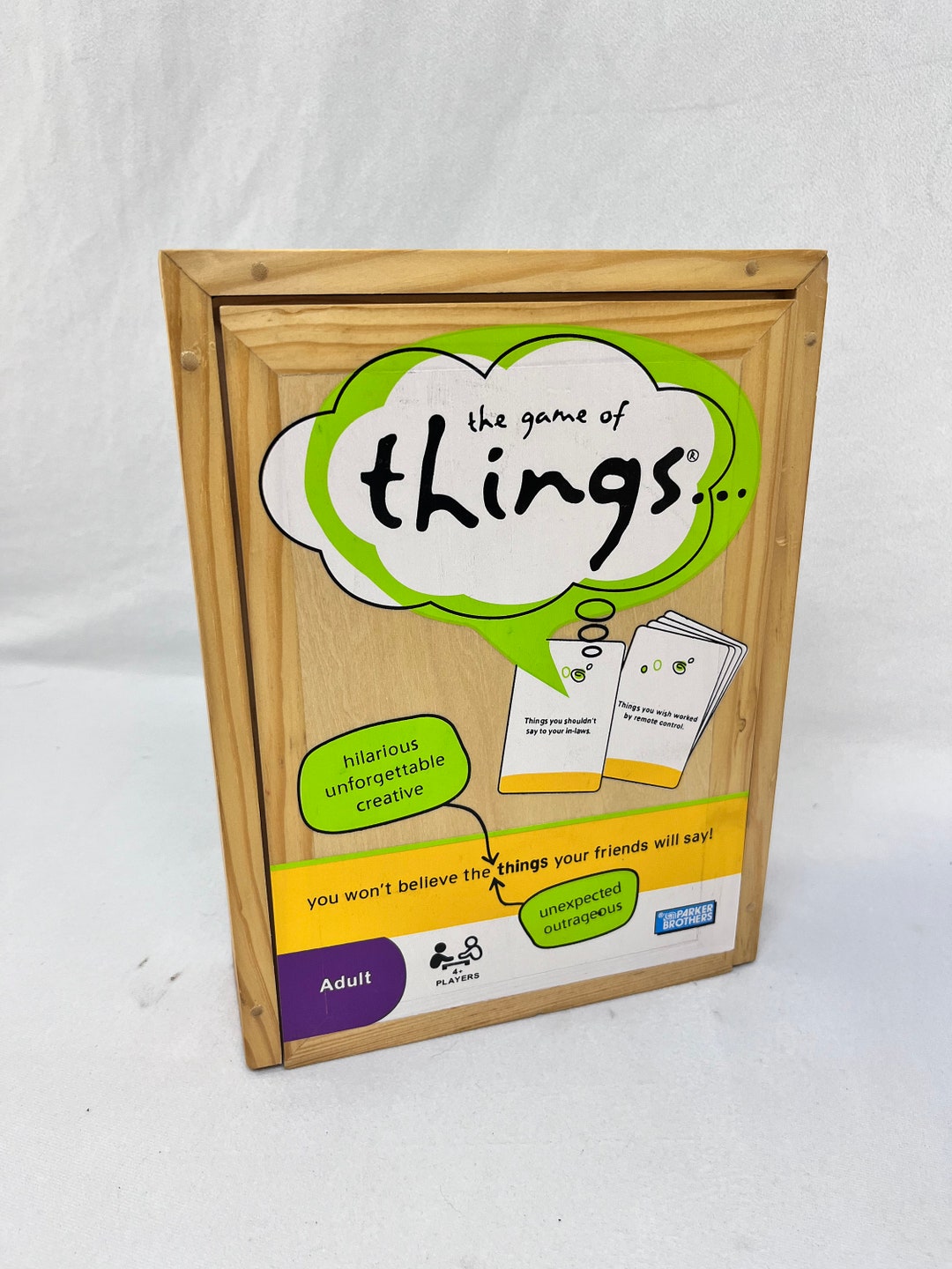 Wood Box Edition of the Game of Things - Etsy
