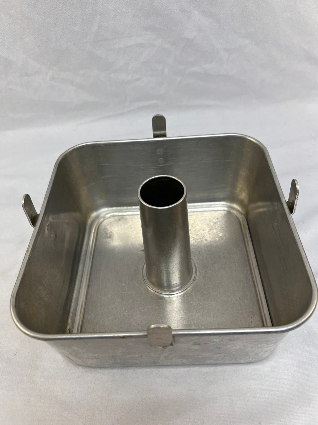 Vintage Square Angel Food Cake Pan - Etsy
