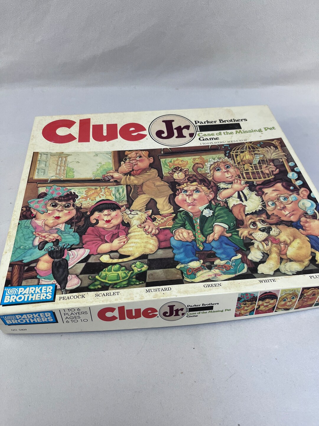 Vintage 1989 Clue Jr. Game - Etsy