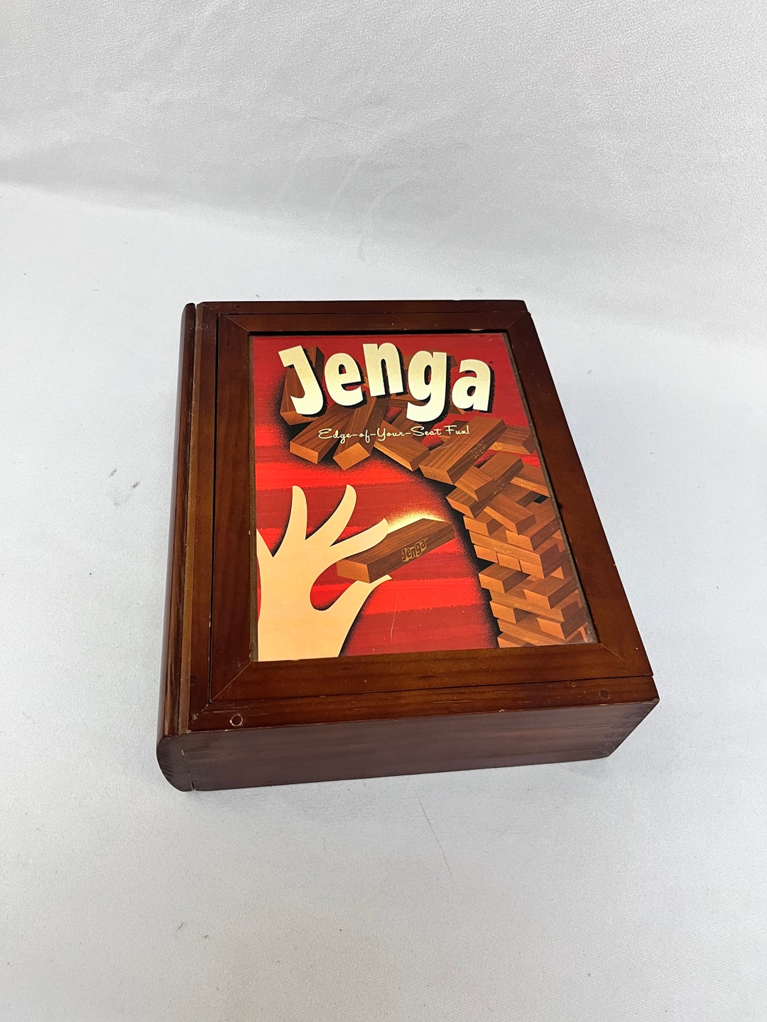 Vintage Collection Wood Box Edition Jenga Game - Etsy