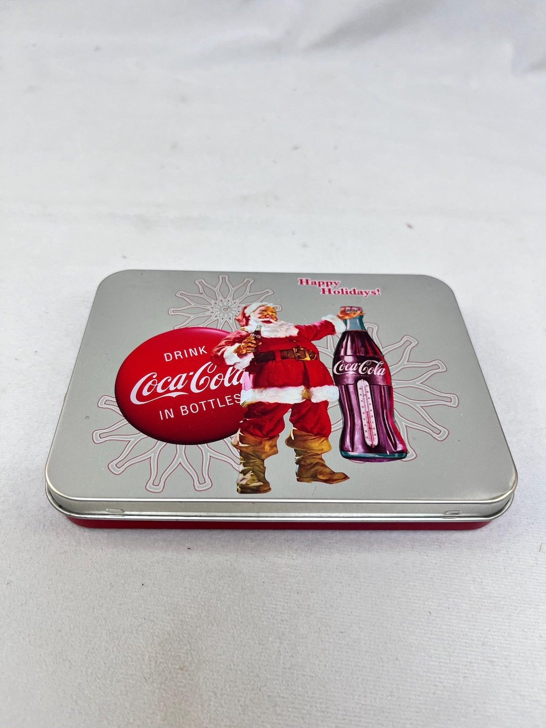 Vintage Playing Card Tin With Coca Cola Cards - Etsy