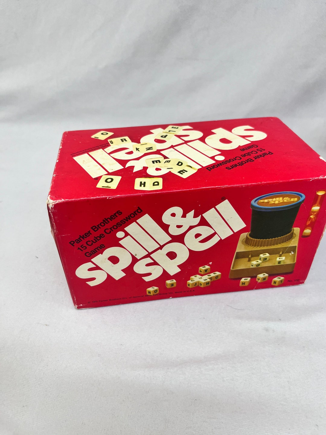 Vintage Spill and Spell Game - Etsy