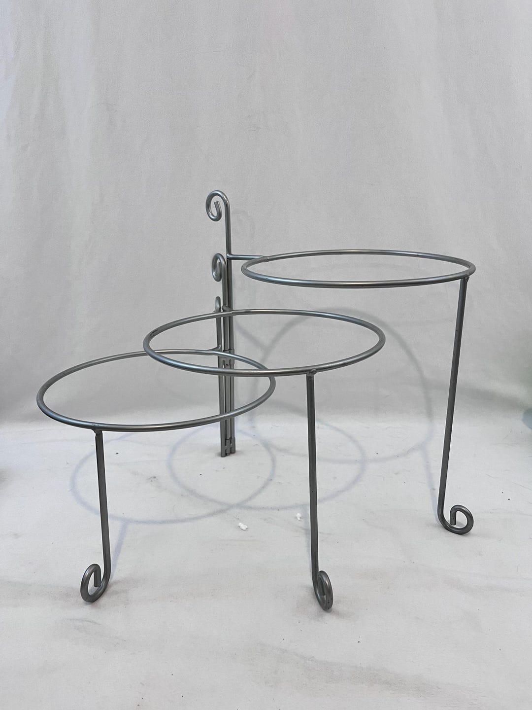 Swivel 3 Tier Dessert Plate Stand / Pie Rack - Etsy