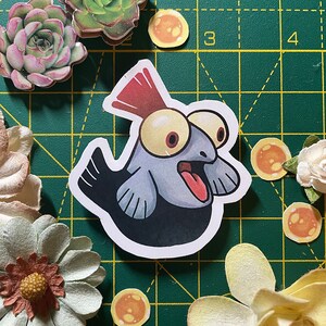 LIL BUDDY STICKERS Splatoon Salmon Run Small Fry Silly - Etsy