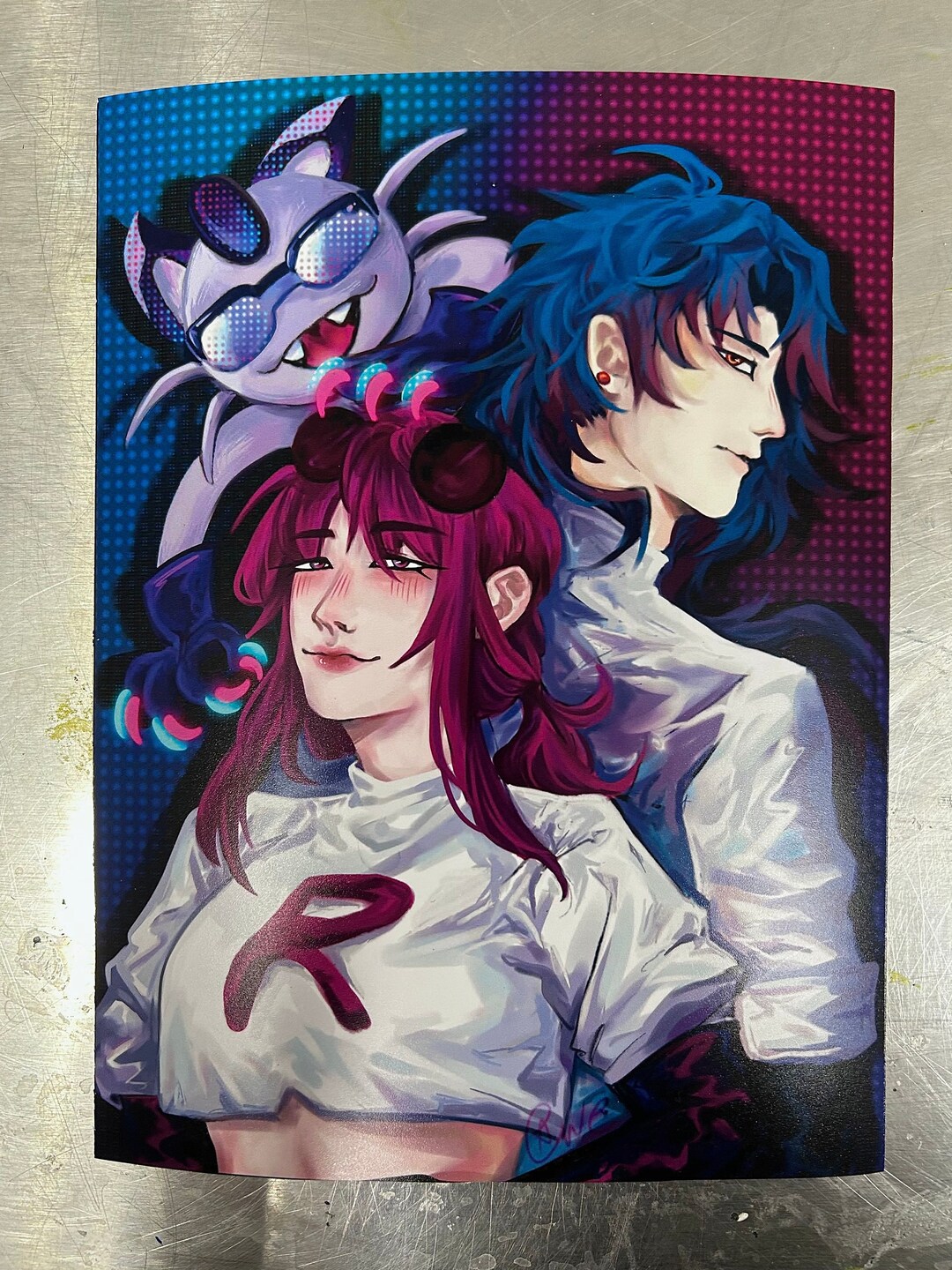 HSR X POKÉMON PRINT Stellaron Hunters as Team Rocket 6 X - Etsy