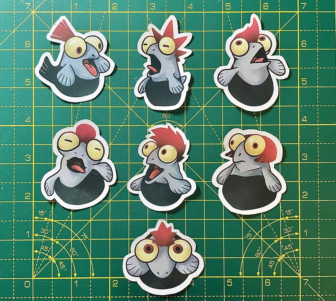 LIL BUDDY STICKERS Splatoon Salmon Run Small Fry Silly - Etsy