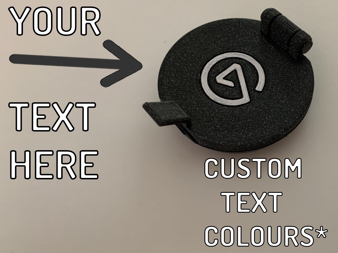 Elgato Facecam Privacy Cover With Custom Colours and Text Options - Etsy
