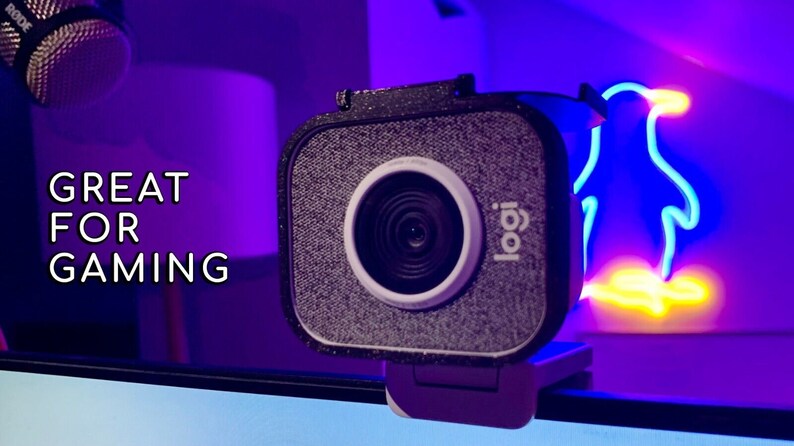 Logitech Streamcam Privacy Cover - Custom Colour + Flip up Lid - Etsy