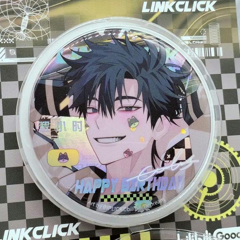 Link Click, Cheng Xiao Shi Lu Guang Qiao Ling, Pins Badges, Shikishi ...