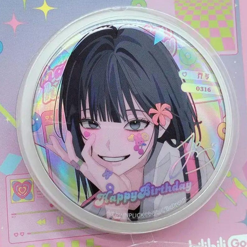 Link Click, Cheng Xiao Shi Lu Guang Qiao Ling, Pins Badges, Shikishi ...