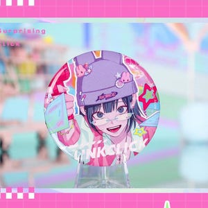 Link Click, Cheng Xiao Shi Lu Guang Qiao Ling, Pins Badges, Mirror ...