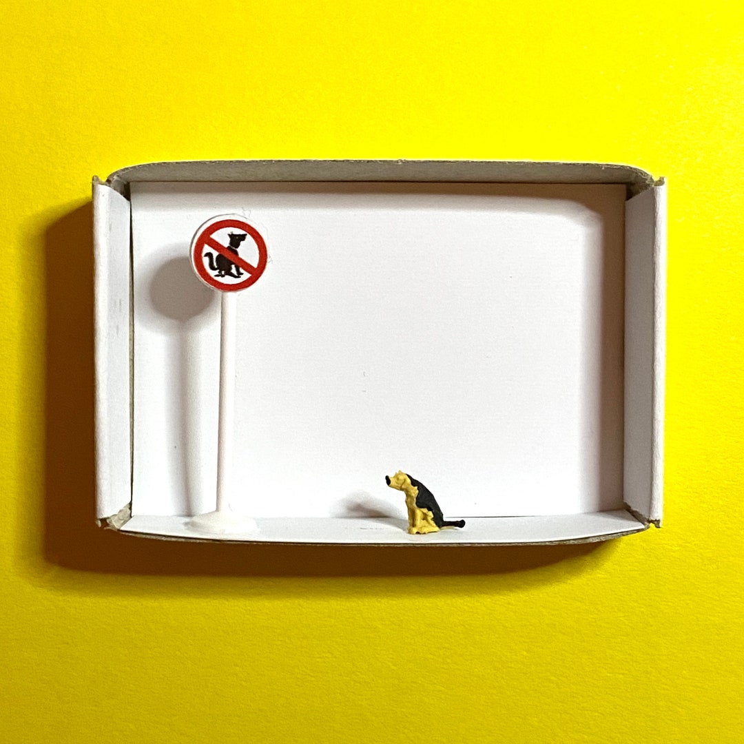 Miniature Artwork Matchbox Art 1:87 Models Unique Original - Etsy