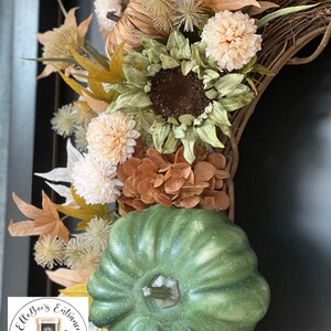 Oval Grapevine Fall Wreath - Etsy