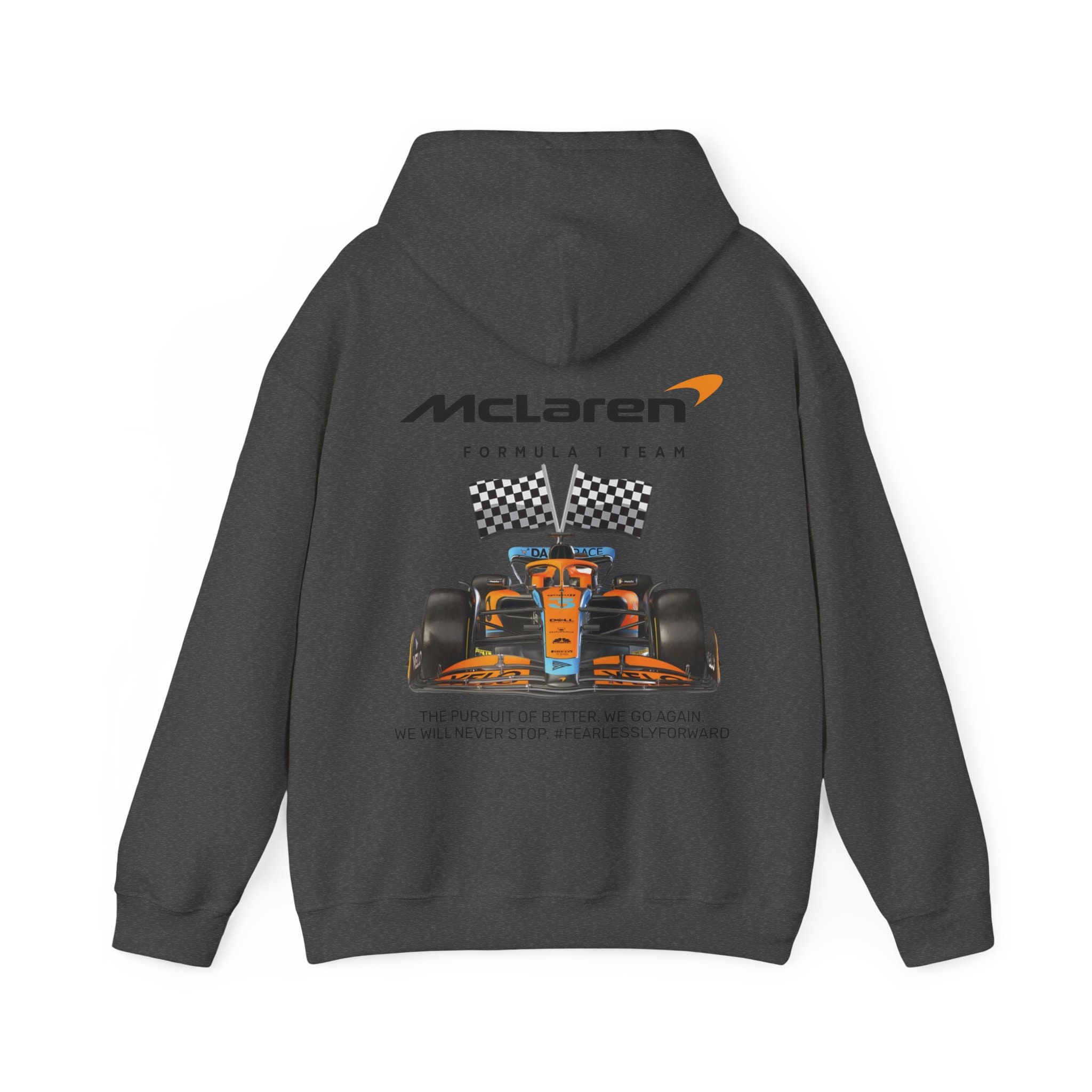 Mclaren F1, Formula 1 Racing Team, Race Car Sports Hoodie Unisex Heavy ...