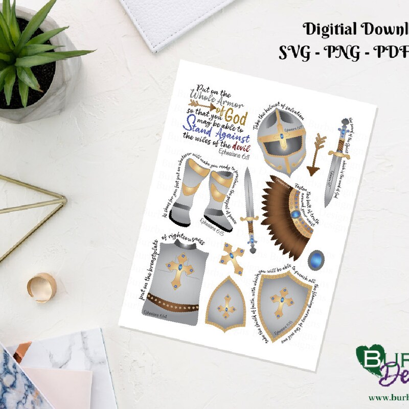 Armor of God Decal - Etsy