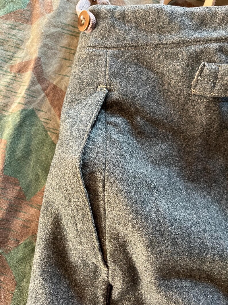 Rare 1930s/ww2 Swiss Army Uniform Pants Vintage Genuine Ord 26 - Etsy