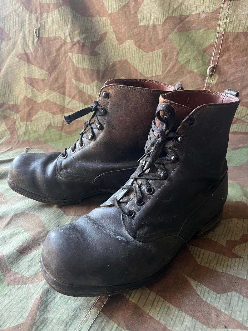 Rare WW1/WW2 Original Swiss Military Nails Boots Shoes Needles Size 43/ ...