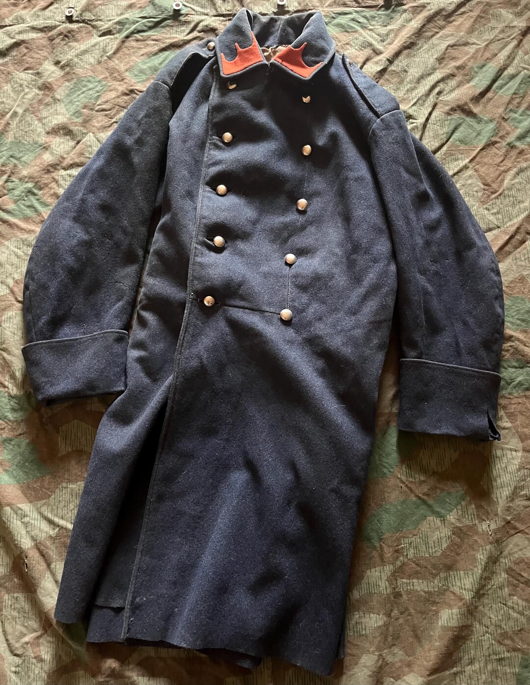 Very Rare WW1 Swiss Army Wool Infantry Great Coat Uniform Vintage ...