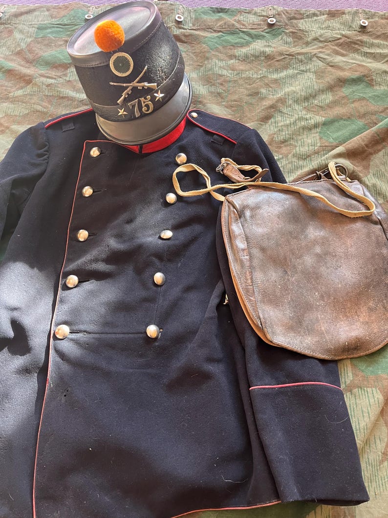 Rare WW1 Swiss Army Soldier Uniform Set With Artillery Jacket, Infantry ...
