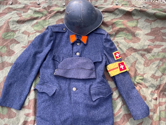 WW2 swiss army luftschutz civil defense protection un… - Gem