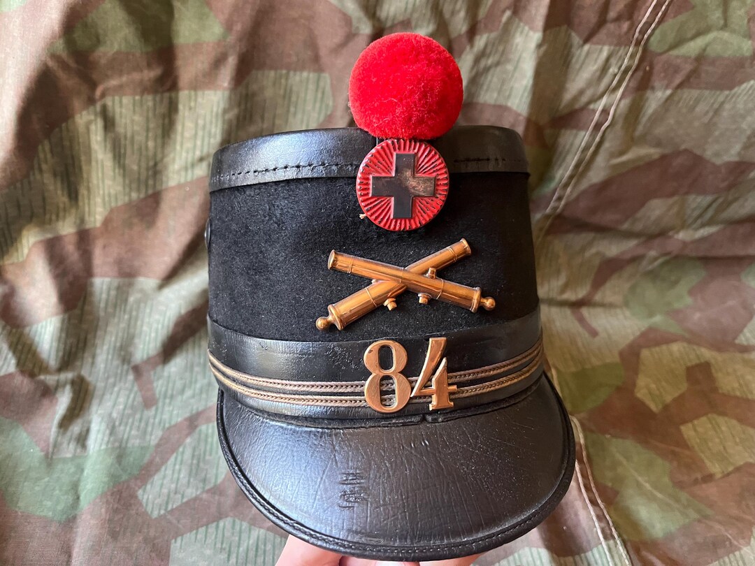 WW1 Swiss Army Hat Schako Uniform Old Model Ord. 1898 Artillery ...