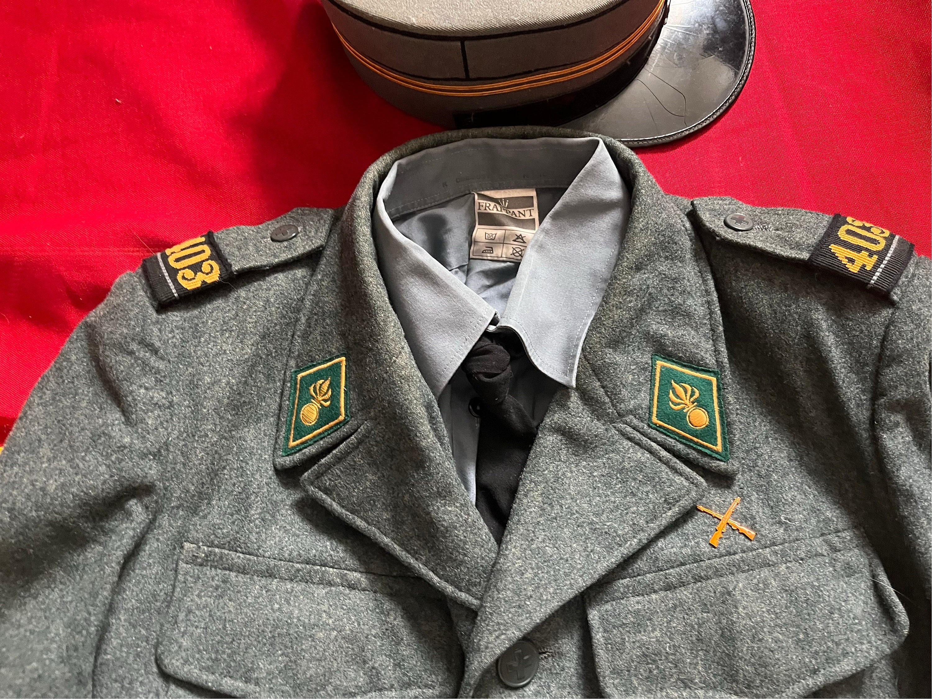 Cold War Swiss Army Uniform Complete Lieutenant - Etsy